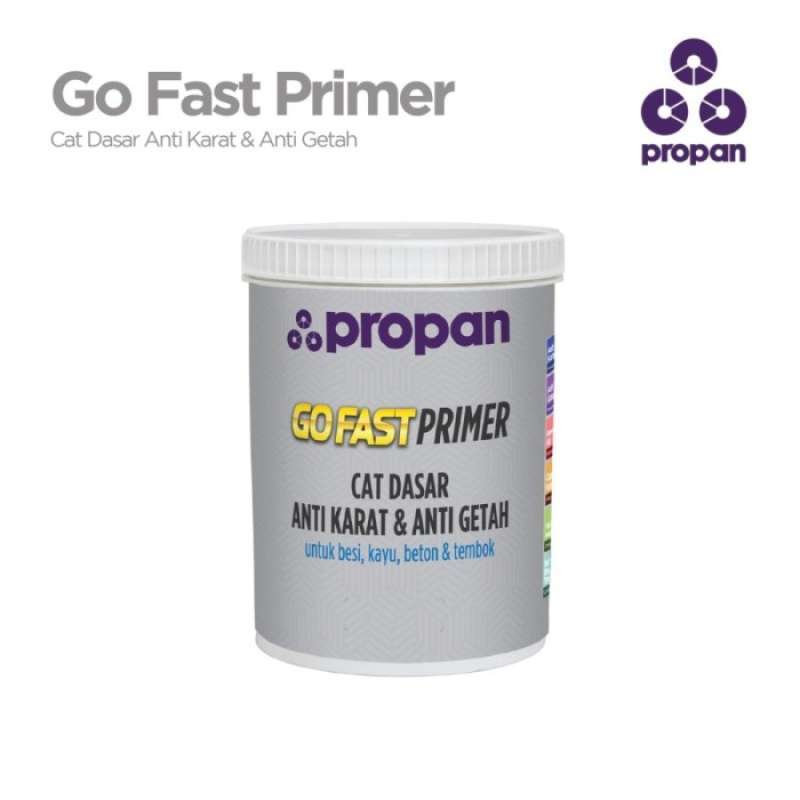 Promo Cat Primer Besi Kayu Propan Go Fast Primer Light Grey 0.9Kg ...