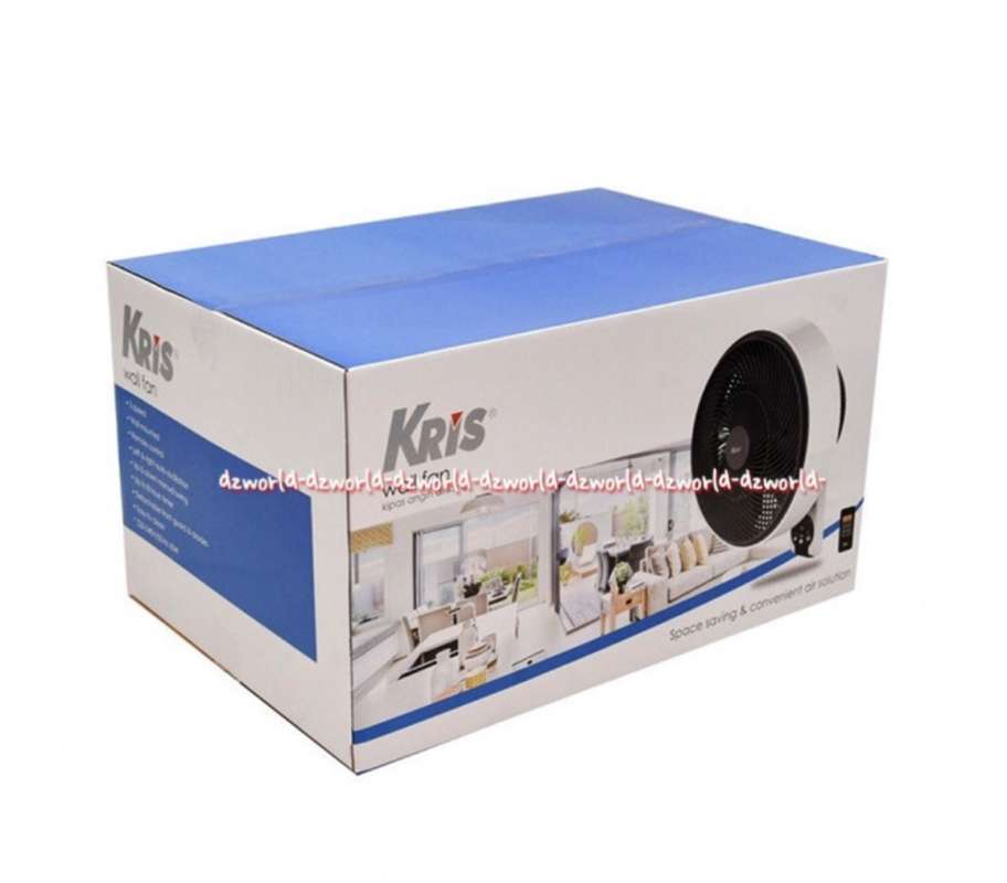 Jual Kris Wall Fan White Remote 12inch Kipas Angin Dinding Putih Dengan ...