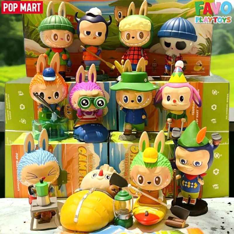 Promo Pop Mart The Monsters Labubu Camping Series Blind Box Figure Diskon 17% Di Seller Favo ...