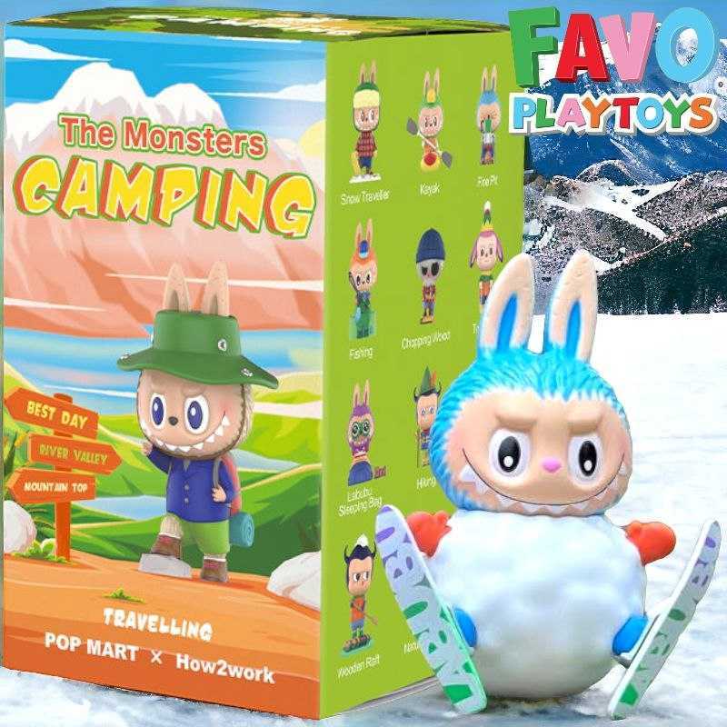 Promo Pop Mart The Monsters Labubu Camping Series Blind Box Figure Diskon 17% Di Seller Favo ...