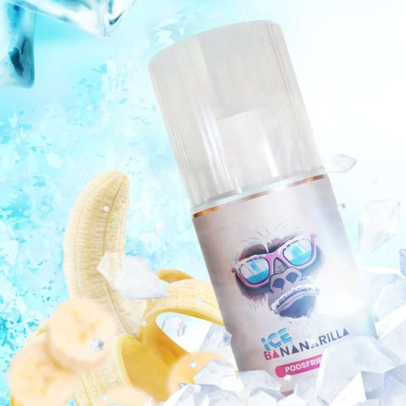 Jual Liquid Ice Bananarilla Pods Friendly 30ML - Banana Rilla Ice ...