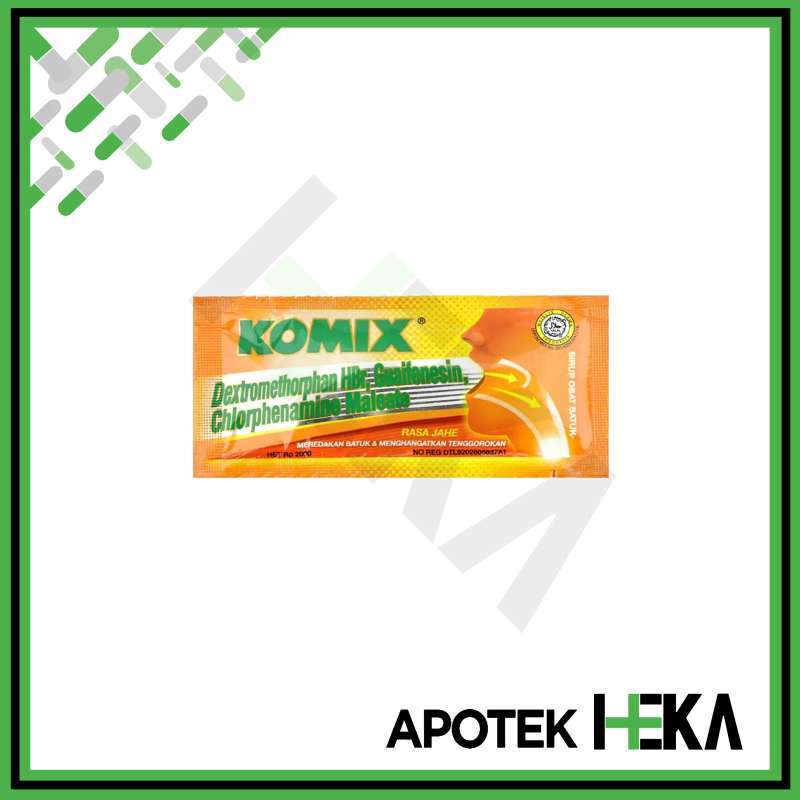 Jual Komix Rasa Jahe Satuan 1 Sachet - Meredakan Batuk di Seller Apotek ...