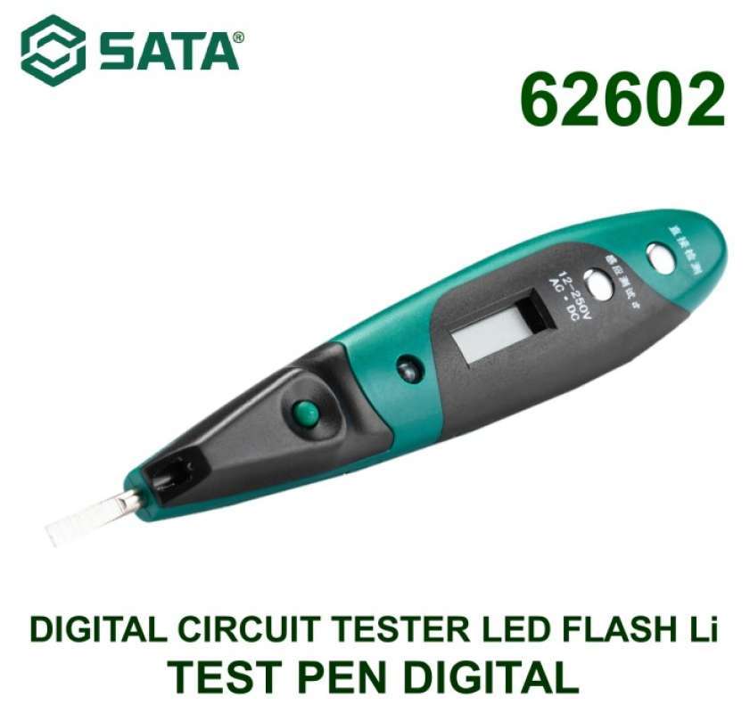 Promo TEST PEN DIGITAL 62602 - DIGITAL CIRCUIT TESTER LED FLASH LI-ON ...