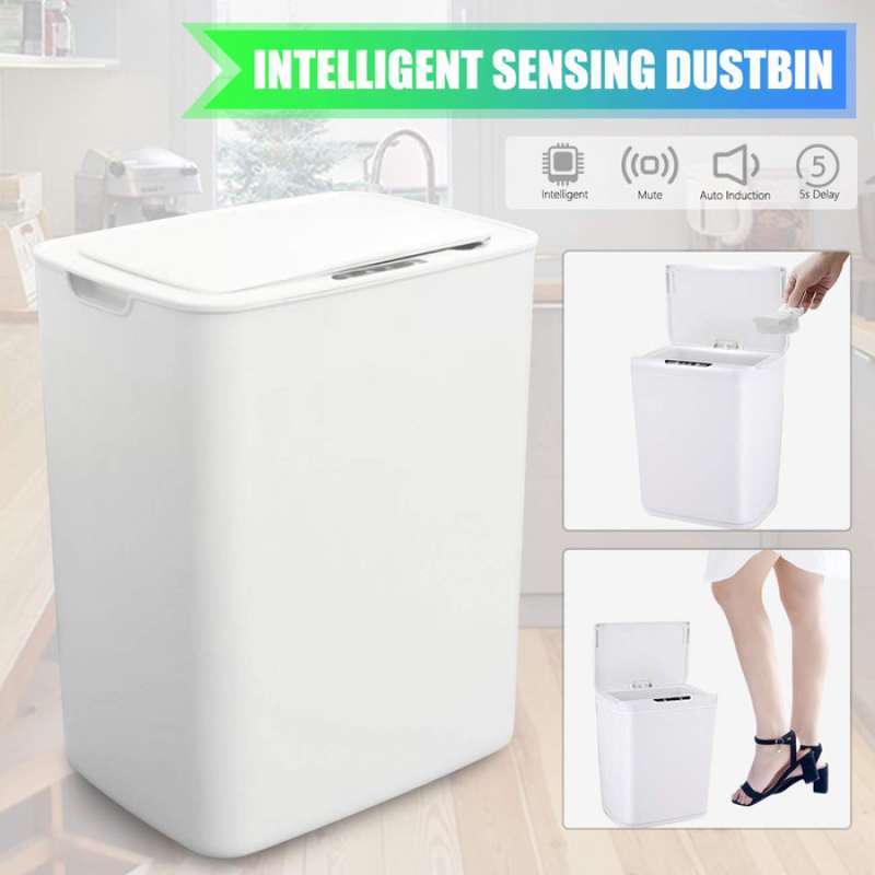 Promo Baru Tempat Sampah Sensor Gerak Smart Automatic Touchless Trash ...