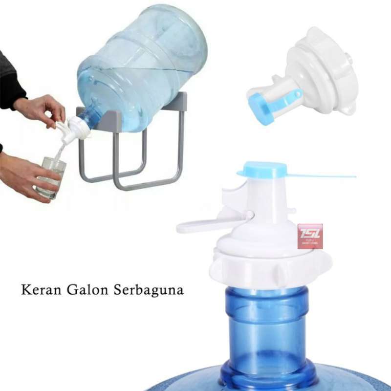 Jual Tutu Kran Tutup Galon Air Minum Dispenser Keran/tutup Galon Aman ...