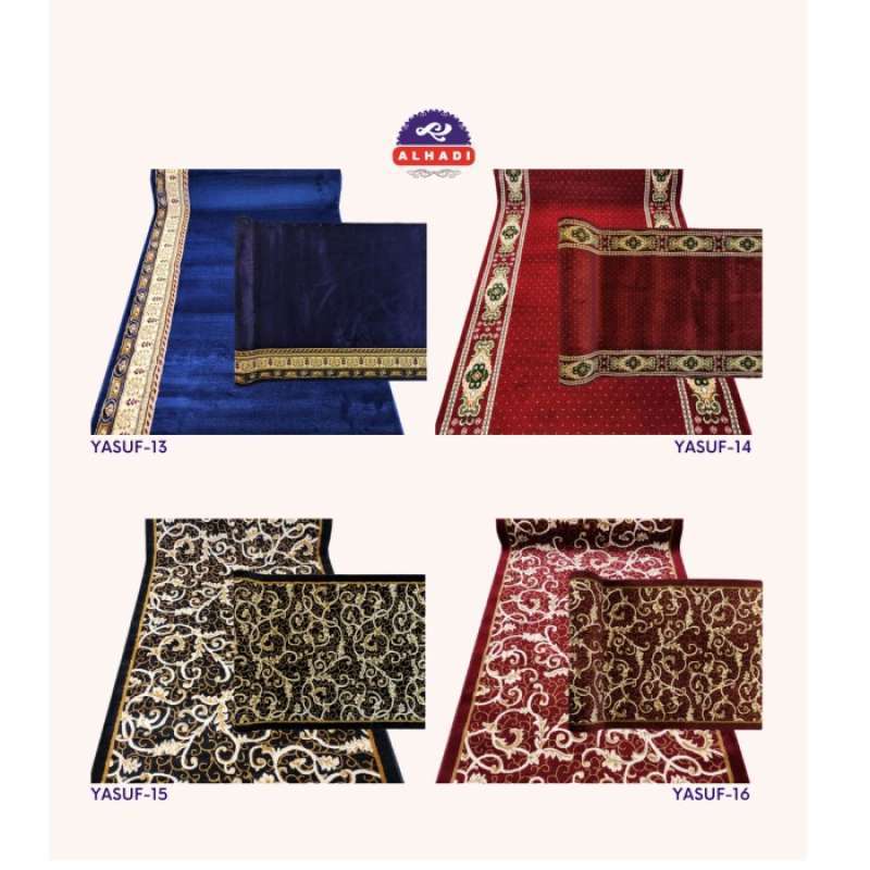 Jual Alhadi Karpet Masjid YASUF METERAN Ukuran 100 x 120cm Tebal 13mm ...