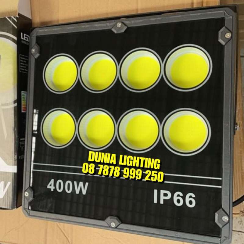 Promo Lampu Sorot Cob W Putih Kuning Flood Light Led Watt