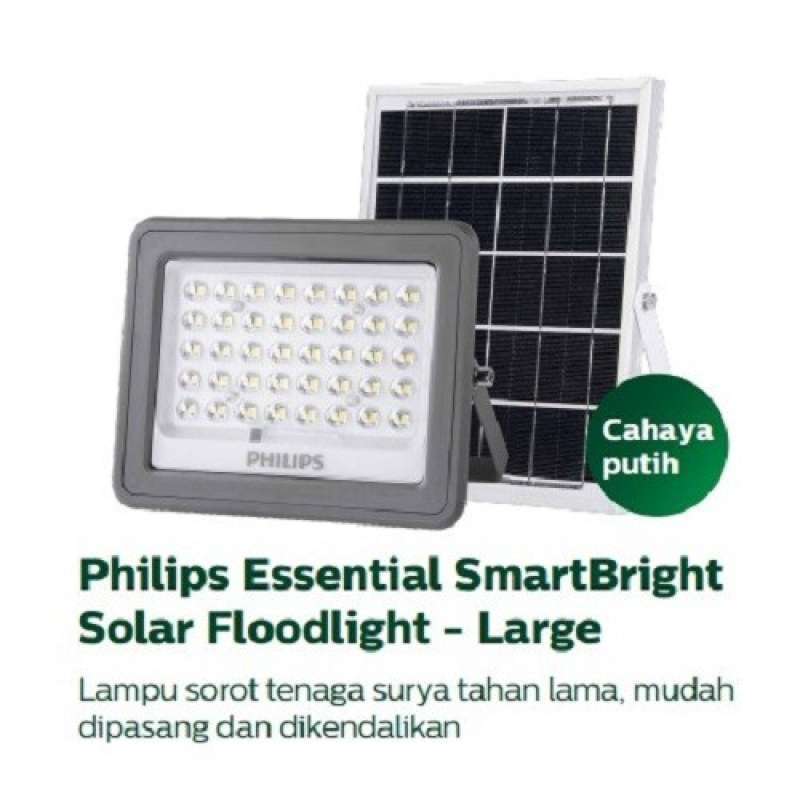 Promo PHILIPS LAMPU SOROT SMARTBRIGHT SOLAR FLOOD LIGHT LARGE BVC080 LED15 - Diskon 50% di ...