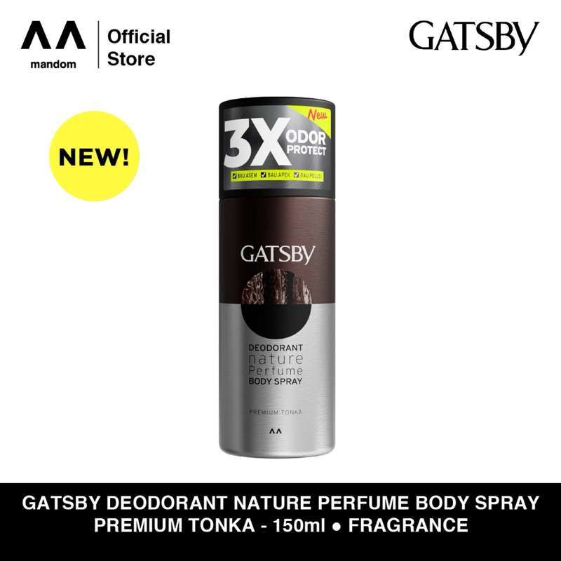 Jual Gatsby Deodorant Nature Perfume Body Spray 150ml Di Seller Restu ...