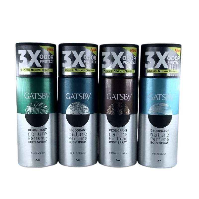 Jual Gatsby Deodorant Nature Perfume Body Spray 150ml Di Seller Restu ...