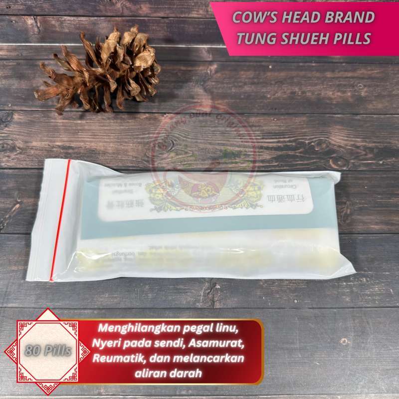 Jual Tung Shueh Pills - Cap Kepala Sapi - Obat Reumatik Dan Nyeri Otot ...