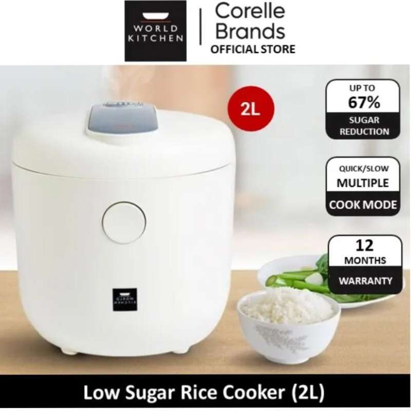 Promo World Kitchen Low Sugar Rice Cooker 2L Diskon 3% di Seller ...