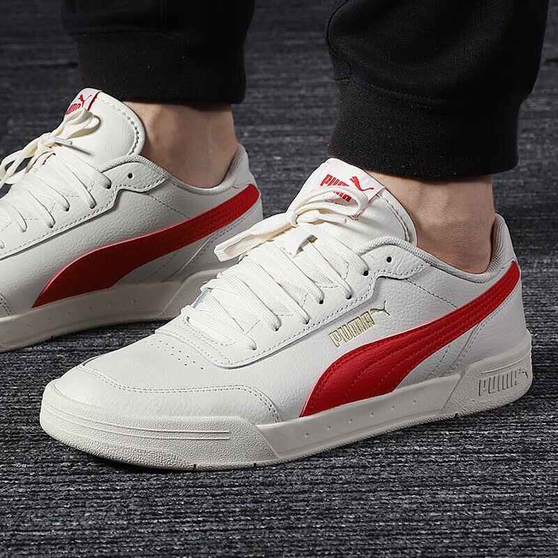Promo Sneakers Caracal Whisper White-high Risk Red 369863 05 - 11 Diskon 10% Di Seller Adf ...
