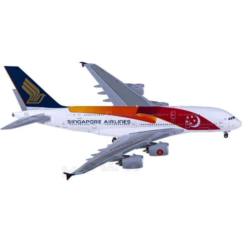 Promo JC Wings EW4388012 1:400 Singapore Airlines Airbus A380 9V-SKJ ...