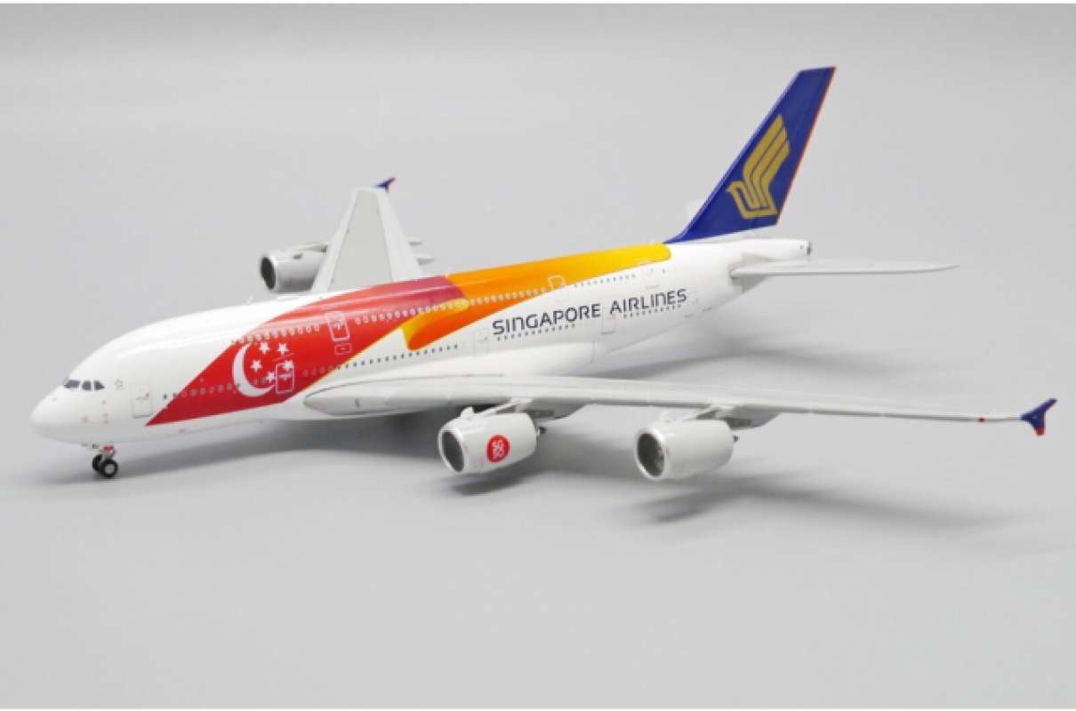 Promo JC Wings EW4388012 1:400 Singapore Airlines Airbus A380 9V-SKJ ...