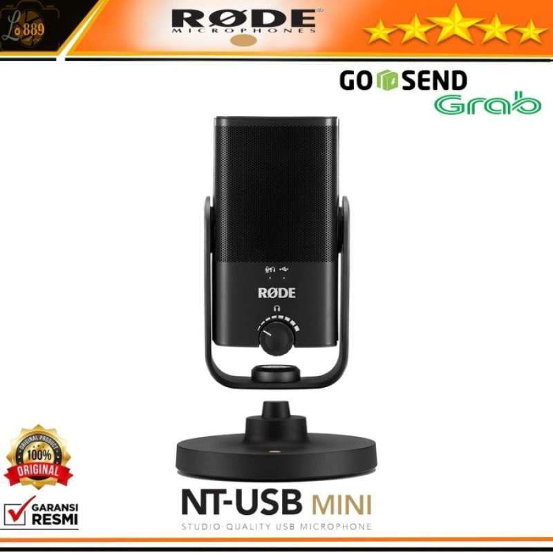 Promo RODE NT-USB MINI / NT USB MINI MICROPHONE GARANSI RESMI - Diskon ...