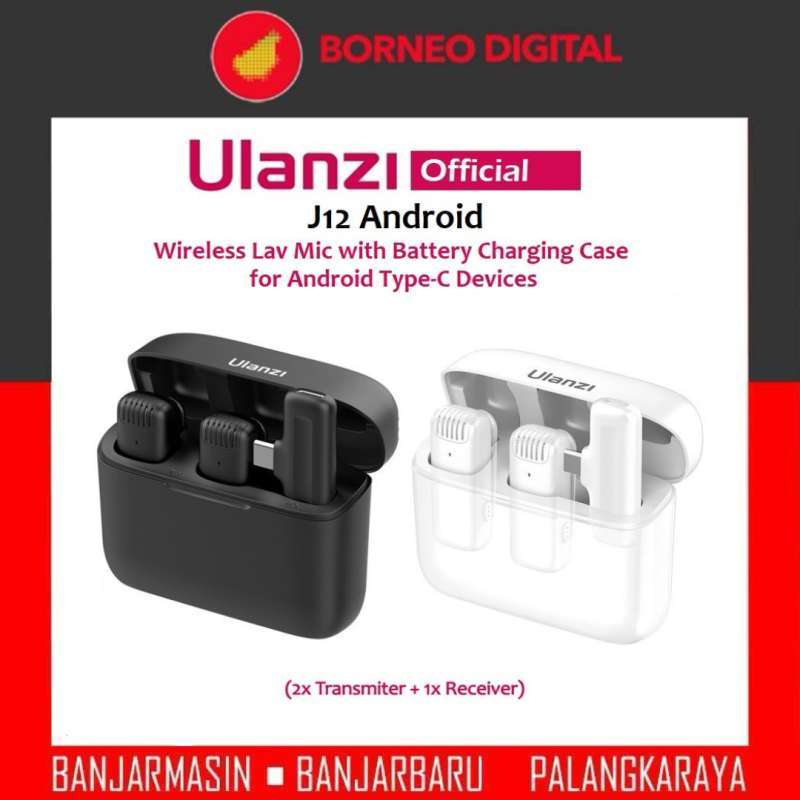 Jual Ulanzi J12 Android Wireless Microphone for Android Type-C Devices ...