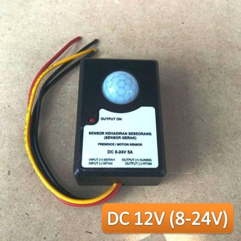 Promo SAKLAR SENSOR GERAK DC 12V (5-20V) 5A OTOMATIS Diskon 50% di ...