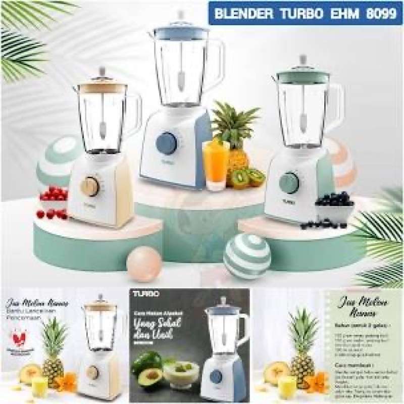 Jual BLENDER TURBO PLASTIK EHM 8099 EHM8099 di Seller Cahaya Abadi ...