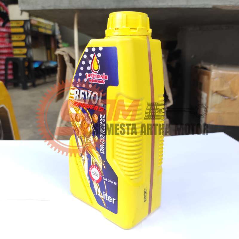 Jual Oli Petroasia Revol Power 20w40 1L SNI ISO 1000ml Motor Tiger GL ...