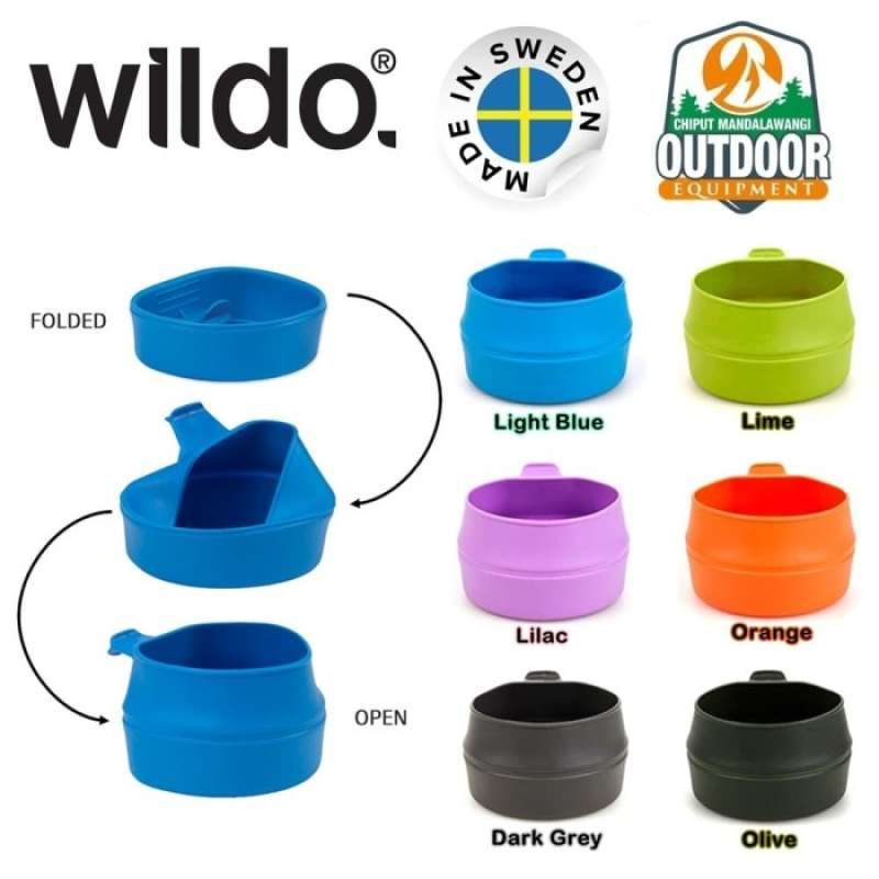 Promo Wildo Fold-A-Cup Made In Sweden Gelas Lipat Gelas Ultralinght ...