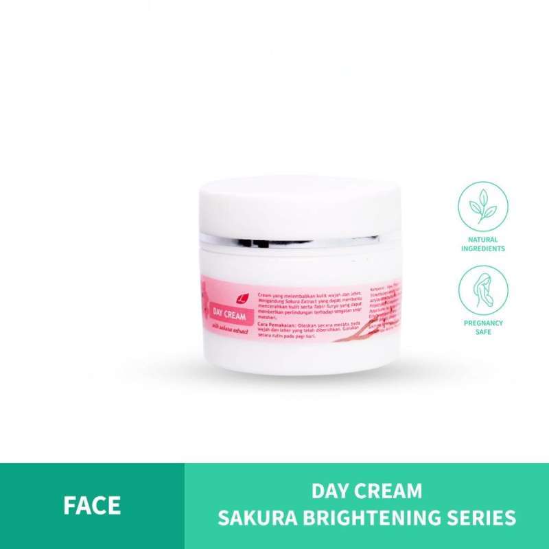Jual Larissa Cream Pagi - Malam Sakura Brightening Series di Seller ...