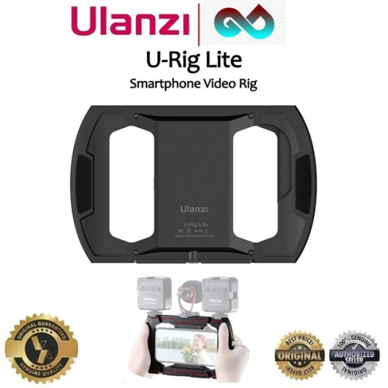 Promo ULANZI U-RIG LITE SMARTPHONE VIDEO VLOGGING STABILIZER RIG CAGE ...