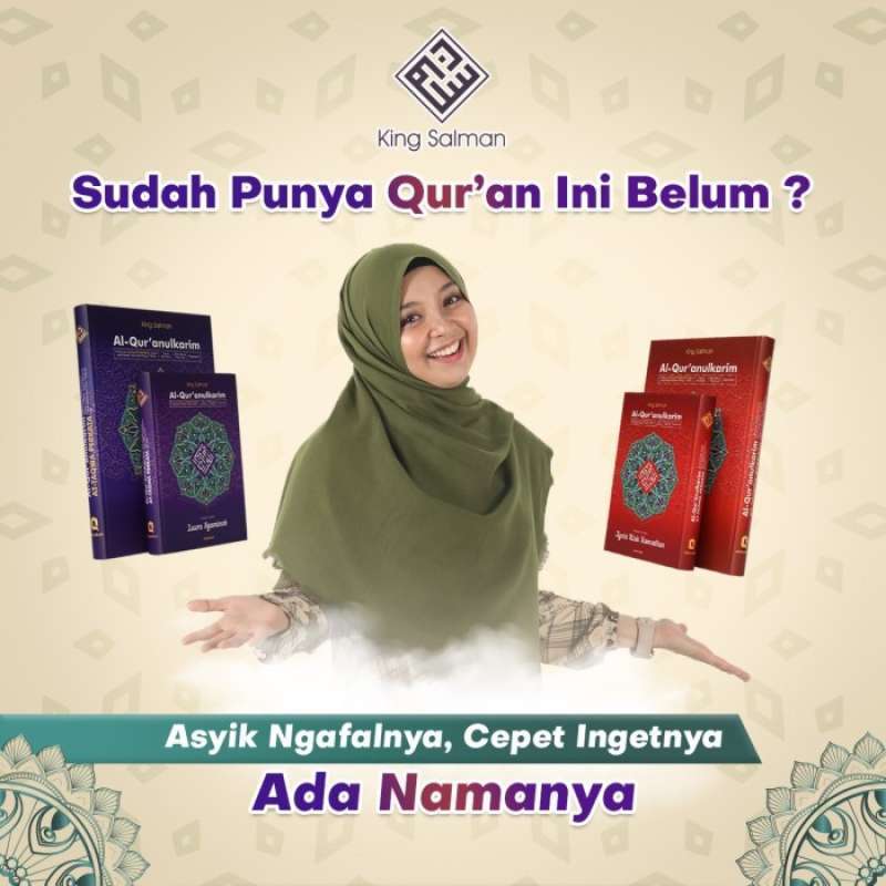 Promo Mushaf Al-Qur'An King Salman Ukuran A5 (Bisa Custom Nama) Diskon ...