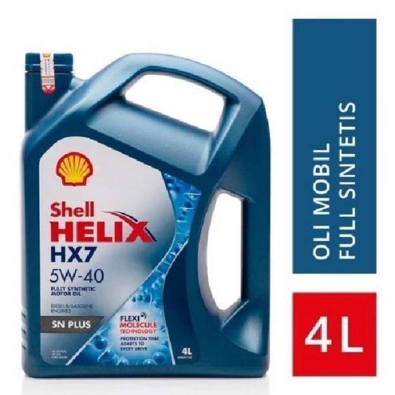 Promo Oli Shell Helix HX7 5W40 galon 4 liter Diskon 10% di Seller Mei ...