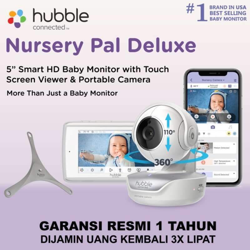 Promo Hubble Pal Cloud, Pal Deluxe, Pal Dual Vision Smart Baby Monitor ...