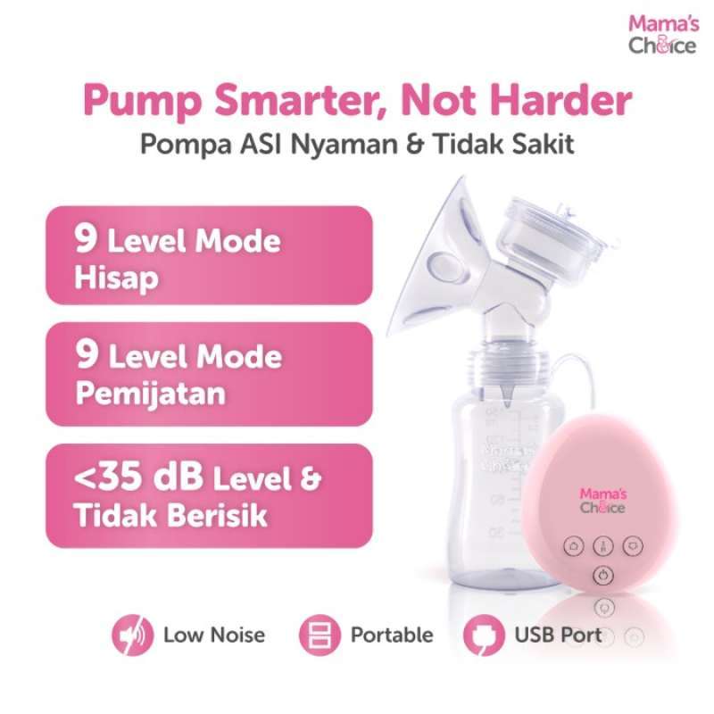 Promo Alat Pumping ASI Elektrik | Mama's Choice Electric Breast Pump ...