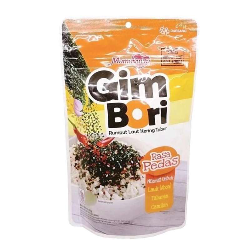 Promo Mamasuka Gimbori 60gram Seaweed Rumput Laut Tabur Diskon 49% Di ...