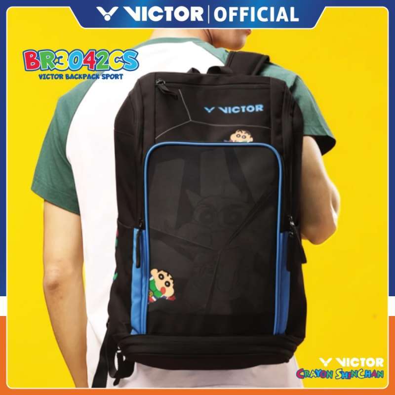 Jual Tas Raket Backpack Limited Edition VICTOR X Crayon Shinchan BR ...