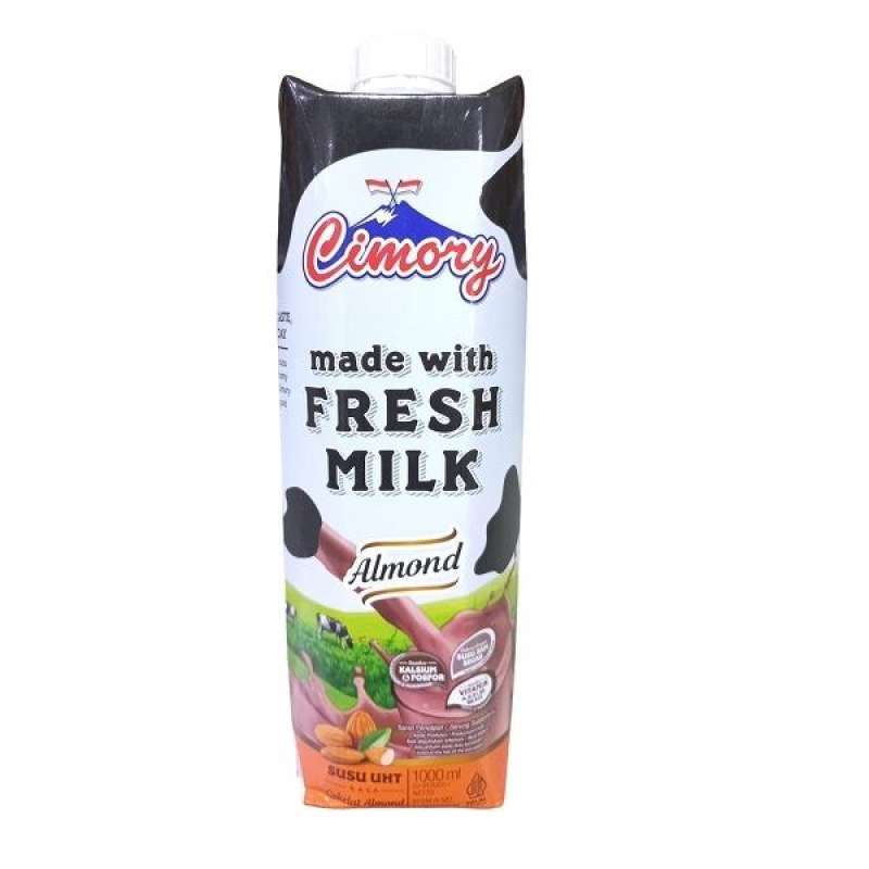 Jual CIMORY UHT MILK ALMOND 1L di Seller Hypermart Ekalokasari Official ...