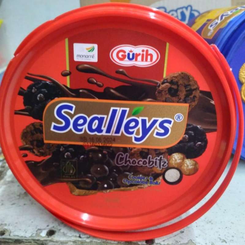 Jual Gurih Sealleys Bucket-Butter Cookies 300g-Chocobits 270g-Biskuit ...