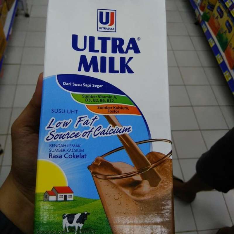 Jual Uht Ultra Milk Low Fat High Calcium 1000ml (1 Liter)-2 Rasa-grosir ...