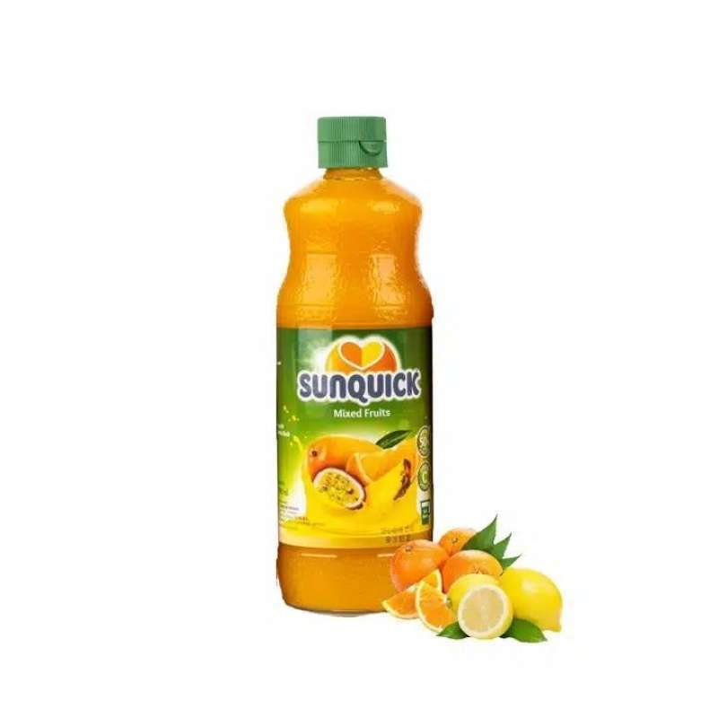 Jual Syrup Sunquick 840ml-sirup Buah-jeruk-mangga-mandarin-mixed Fruits ...