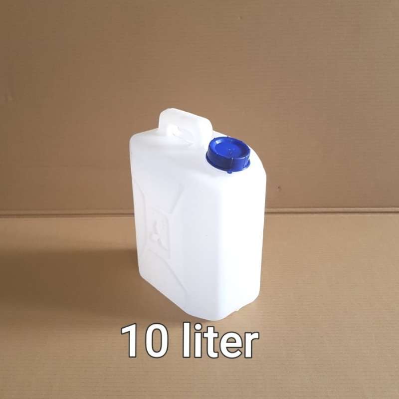 Promo Jerigen 10 Liter Putih Diskon 9% Di Seller Kikan Store - Mekarsari, Kab. Tangerang | Blibli
