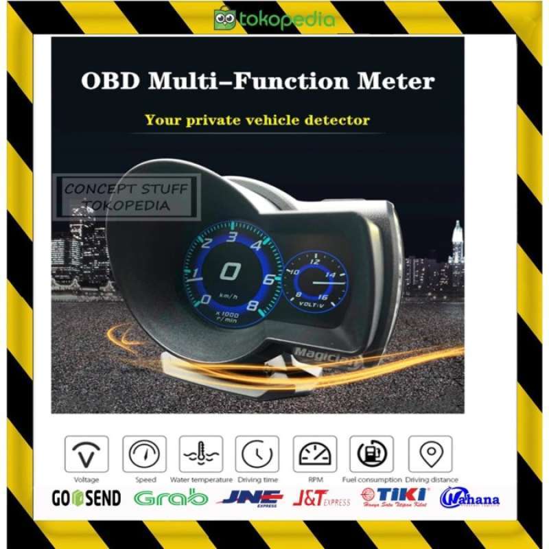 Promo Baru Obd Head Up Display Speedometer Digital Gauge Not Devi ...