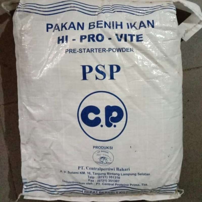 Promo PSP Powder @ 5 Kg / Pakan Benih Bibit Ikan Tepung Hi-Pro-Vite ...