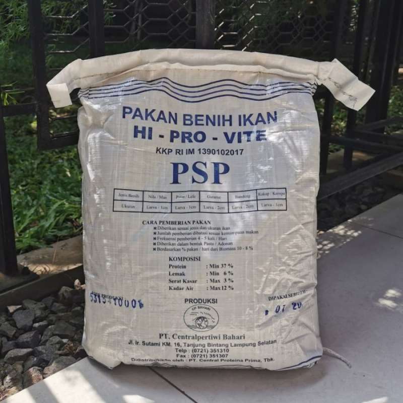 Promo PSP Powder @ 5 Kg / Pakan Benih Bibit Ikan Tepung Hi-Pro-Vite ...