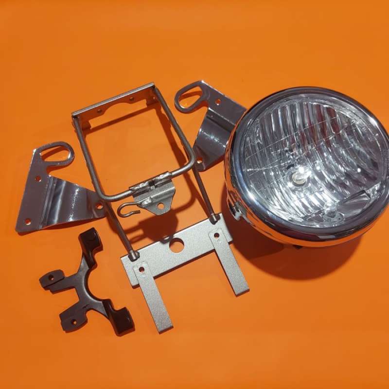 Jual Lampu bulat Victor Ninja r ss copy ori plus bracket original ...