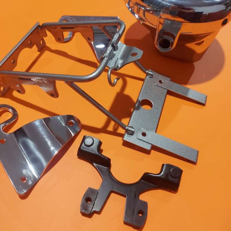 Jual Lampu bulat Victor Ninja r ss copy ori plus bracket original ...