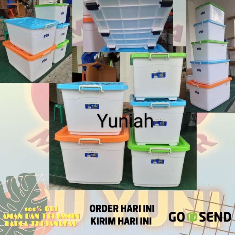 Promo GREEN LEAF Container Box 100 125 160 210 280 / Container Box ...