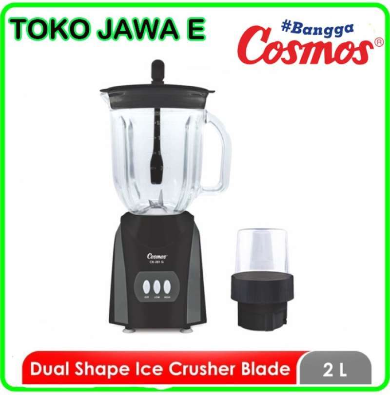 Promo Blender Cosmos Cb281G Kapasitas 2 Liter - Body Kaca Baru Diskon ...