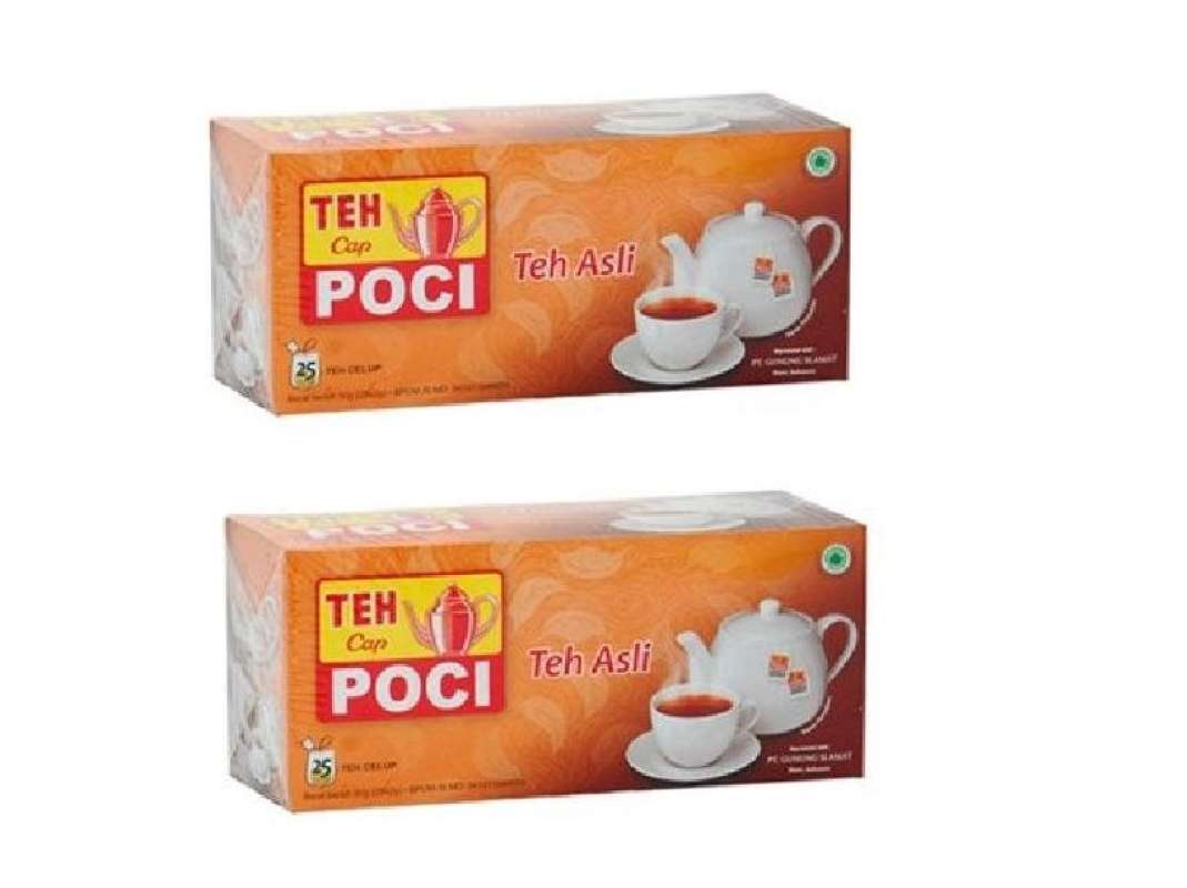 Jual Teh Celup Cap Poci Original 50 G Isi 25 Bag / Box Di Seller ...