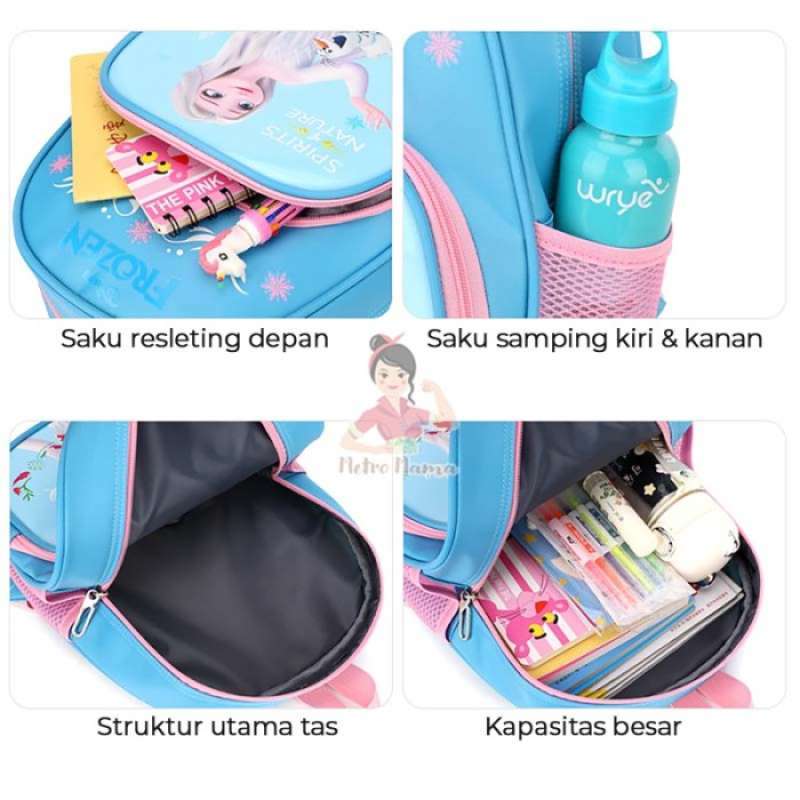 Promo Tas Ransel Anak Sekolah SD TK PAUD Marvel Disney Kualitas Premium ...