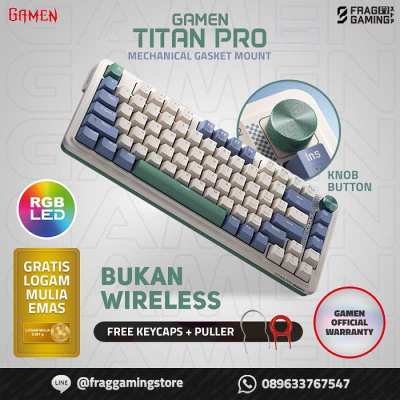 Promo Gamen Titan Pro Wireless Mechanical Keyboard Gamentitanpro ...