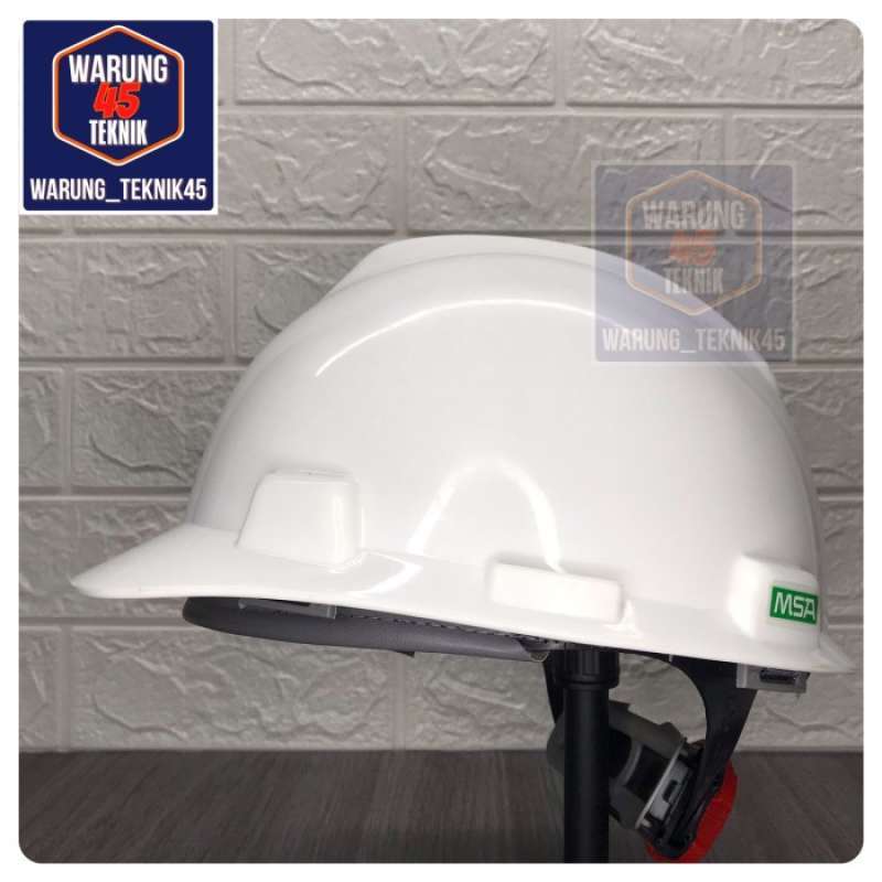 Promo HELM PROYEK SAFETY V GUARD MERK MSA SNI LOKAL SUSPENSI FASTRACK ...