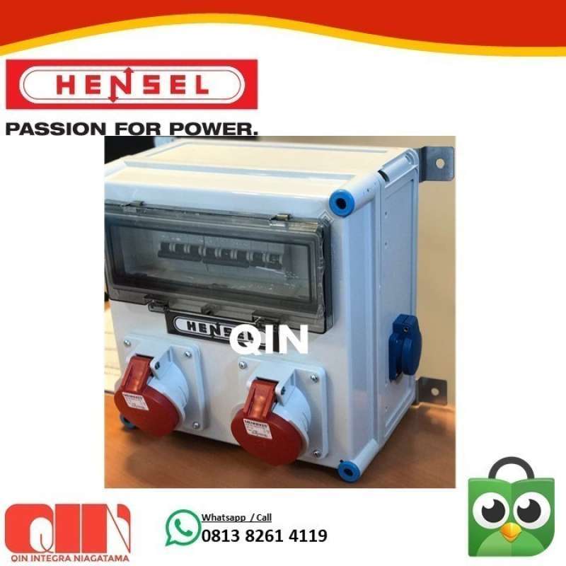 Promo MCB BOX HENSEL POLYSTYRENE 1 ROW 12 MODULES IP65 KV 9112 M GREY ...